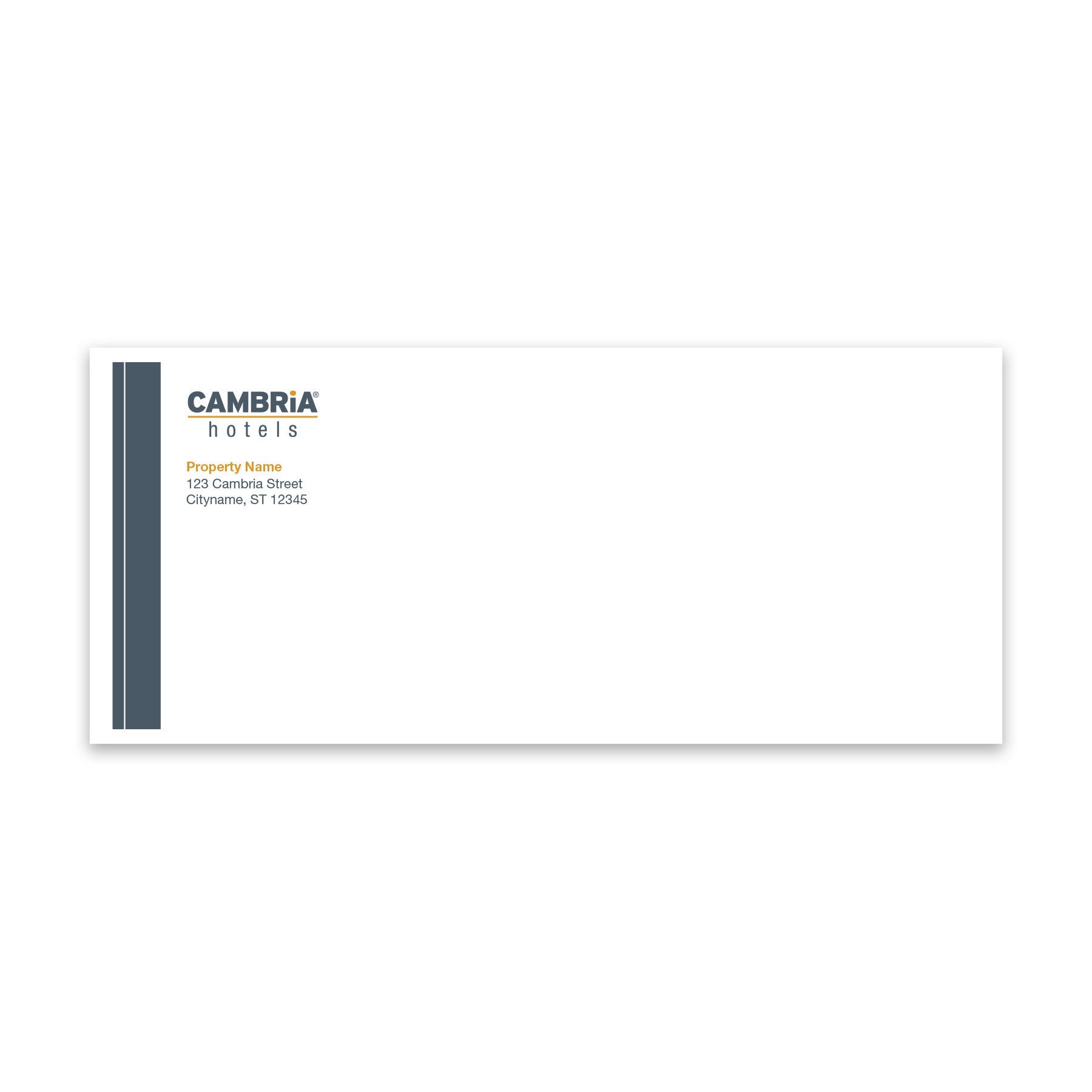 #10 Envelope - Cambria – Sable Hotel Supply