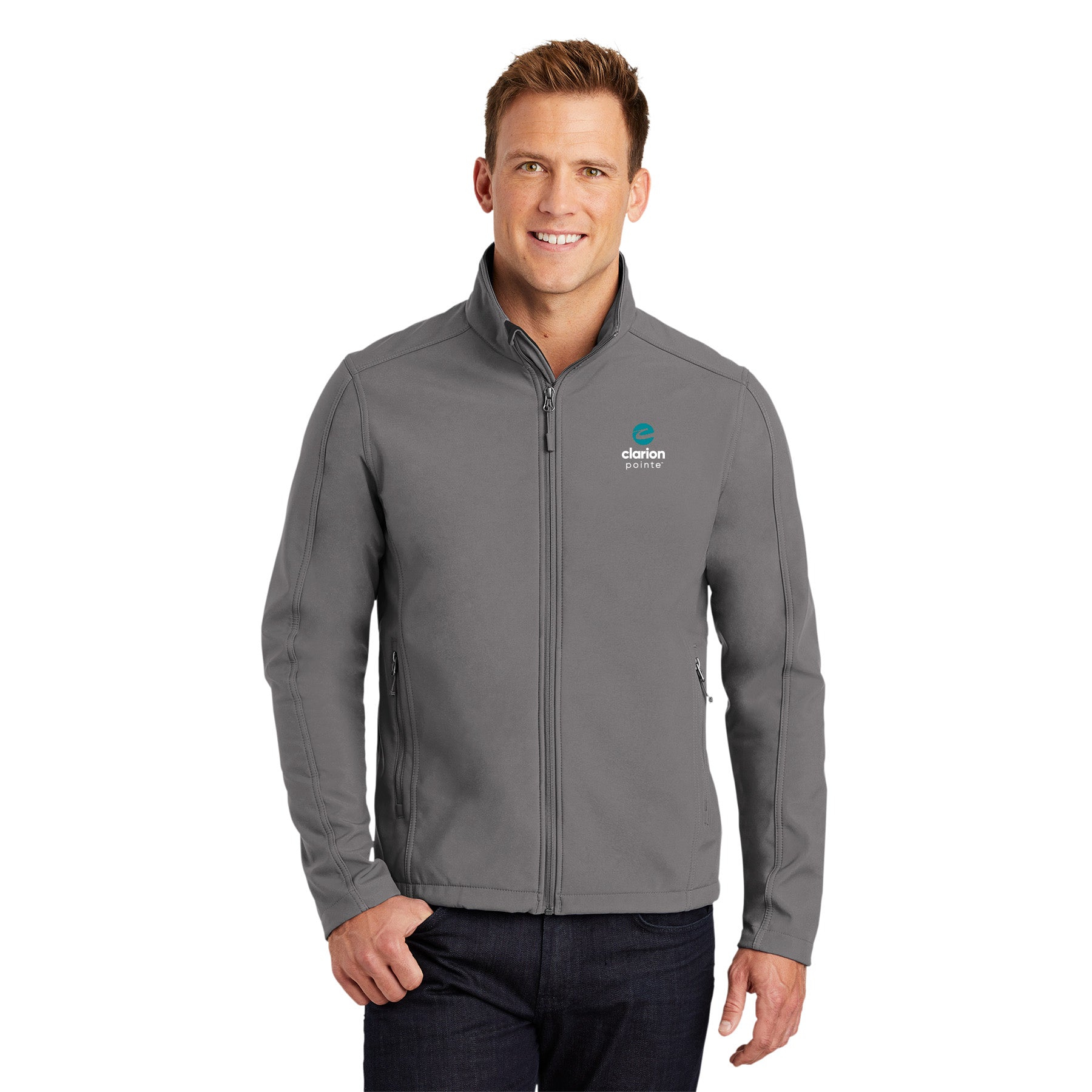 Men's Value Soft-Shell Jacket - Clarion Pointe – Sable Hotel Supply