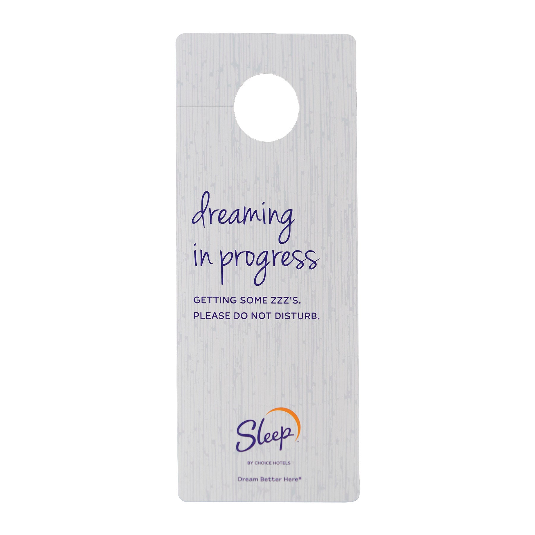 "Do Not Disturb" - Hanger - Sleep Inn – Sable Hotel Supply