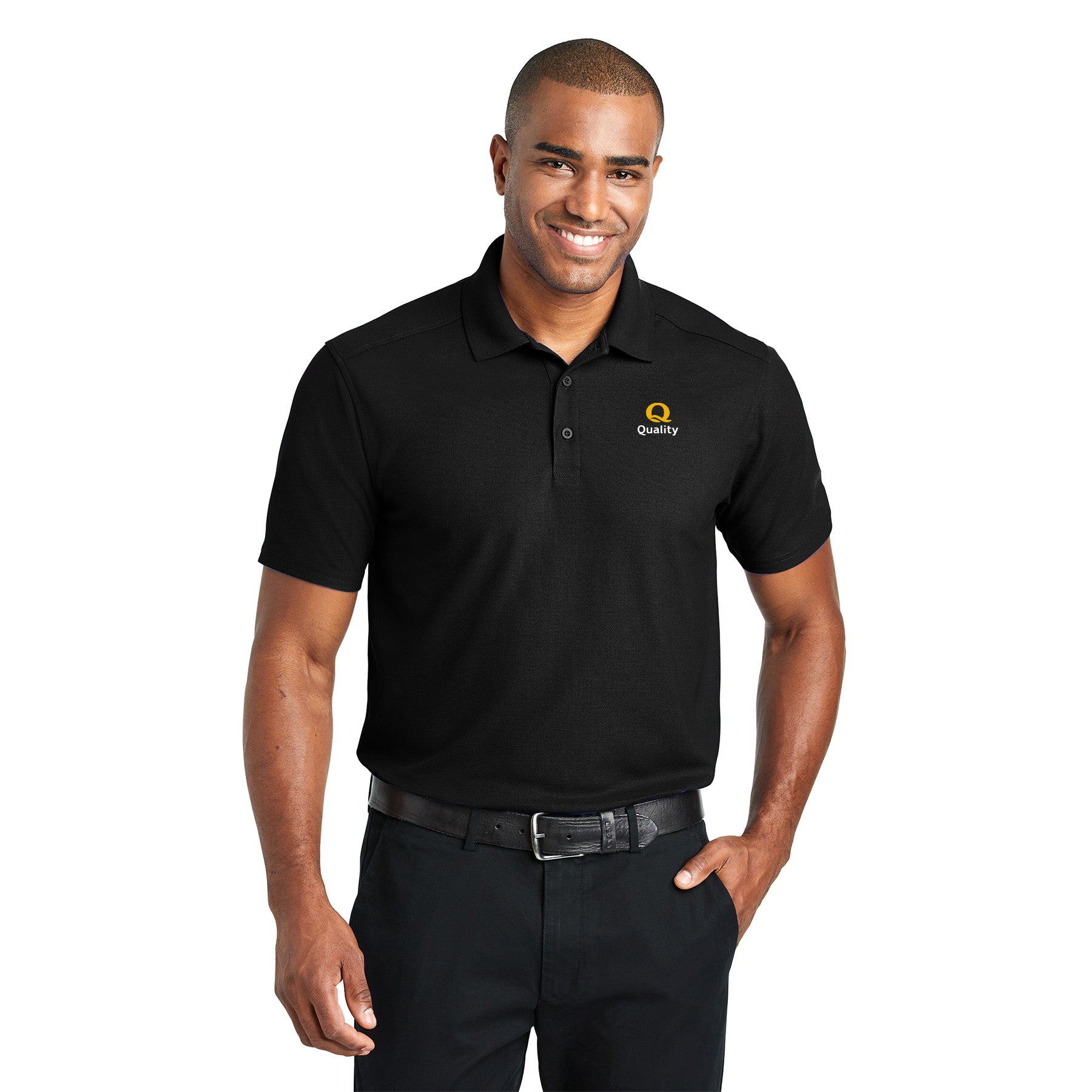 Men's EZ Performance Polo - Quality Inn – Sable Hotel Supply