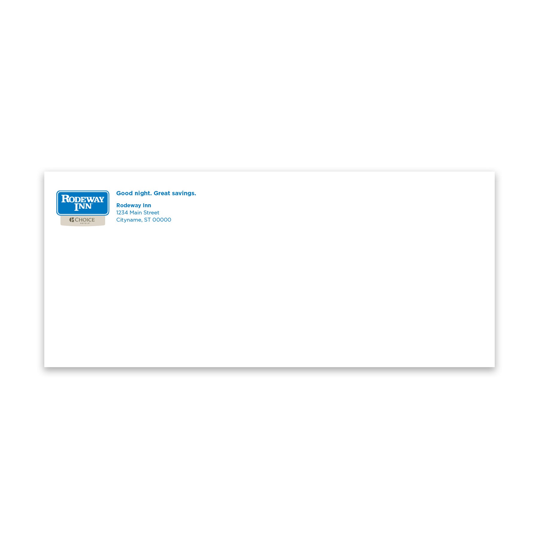 #10 Envelope - Rodeway Inn – Sable Hotel Supply