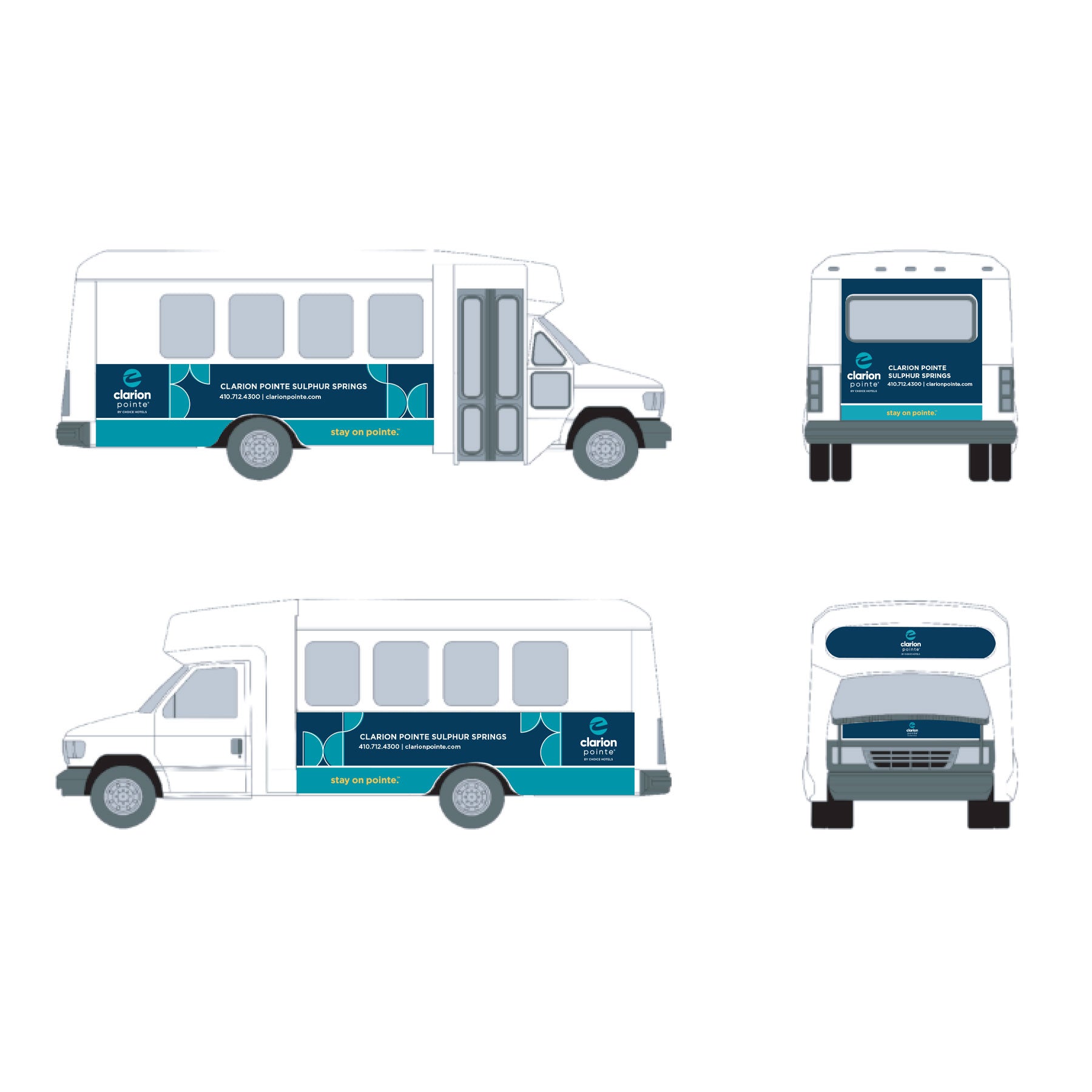 Custom Vehicle Wraps for Hotel Properties – Sable Hotel Supply